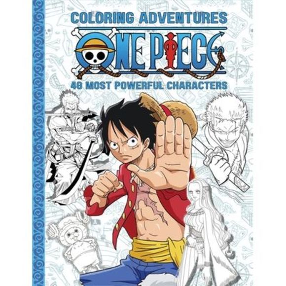 Icoma Publishing | Other | One Piece Coloring Adventures 4 Most ...